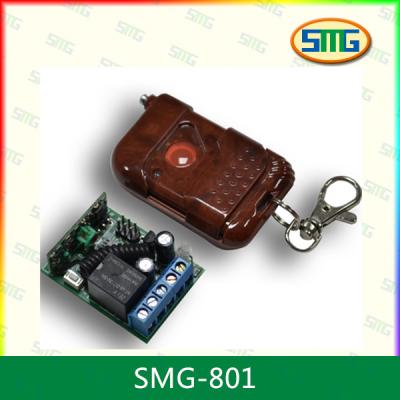 China Superheterodyne gate rf transmitter and receiver SMG-801 for sale