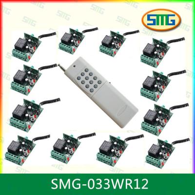 China SMG-033WR 433M frequency long distance 8 buttons remote with 8 remote switch for sale