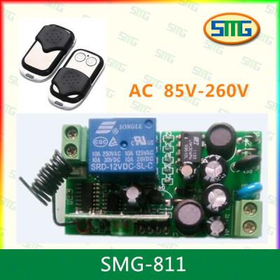China SMG-801 85v-260v AC 1 channel remote control with receiver for sale