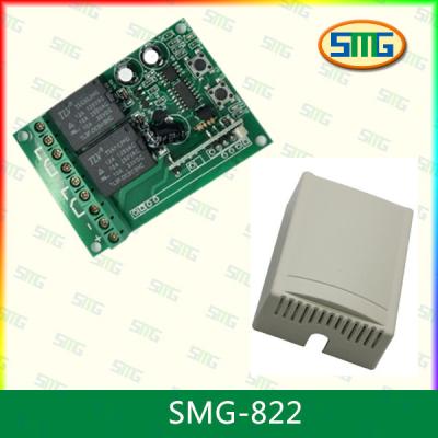 China SMG-822 12-24v universal remote control work with any fixed,learning and rolling code for sale