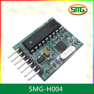 China SMG-H004 433/315 Super-heterodyne PT2272-M4 receover circuit module for sale