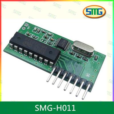 China SMG-H012 Wireless receiver module for car alarm, super heterodyne rf receiver module for sale