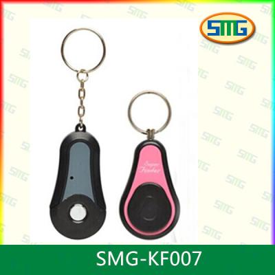 China SMG-KF007 Promotion Portable LED Whistle Key Finder With Keyring for sale