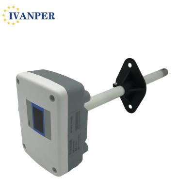 Cina Trasmettitori/sensori di velocità del vento per condotti d'aria con protezione IP65 e uscita da 4 a 20 mA in vendita