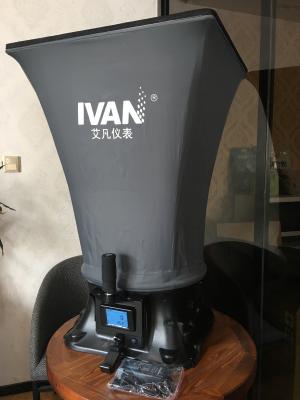 Cina AF610 Cappuccio di cattura del flusso d'aria per l'industria Due batterie al litio 40-4000 m3/h Portata di prova in vendita