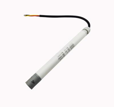 China 24VDC stroomvoorziening Miniatuurwindsnelheidssensor met 14mm sondediameter 4-20mA zender Te koop