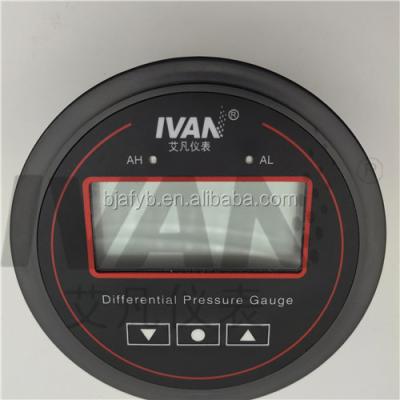 Cina 200mbar/20000Pa Pressometro differenziale digitale con allarme e display LED in vendita