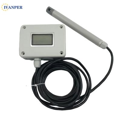 中国 4~20mA ドクトマウント湿度センサー 0~10V出力湿度 5~95% 24VDC電源 販売のため