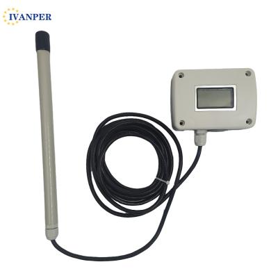 中国 4~20mA ドクトマウント湿度センサー 0~10V出力湿度 5~95% 24VDC電源 販売のため