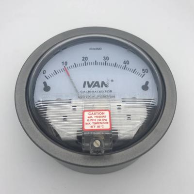China A2000 Series Differential Pressure Gauge with ±2% FS Accuracy and -7-60C Temperature Range for sale