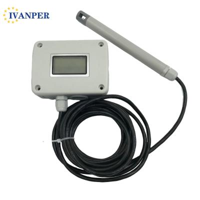 China Fornecimento de energia 24VDC Transmissor de sensor de fluxo de ar limpo com suporte ODM personalizado à venda
