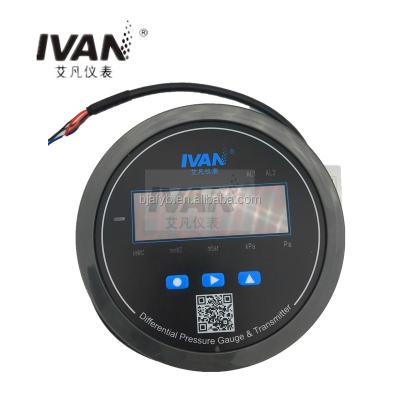 Cina Calcolatore di pressione differenziale digitale di compensazione della temperatura F3S2 con interruttore LED di allarme in vendita