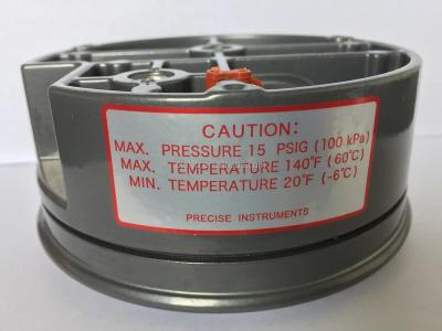 China Transmisor de indicador diferencial de presión con presión máxima de 15 PSI y 560 g en venta