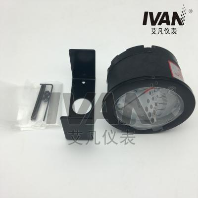 Cina Monitoraggio differenziale 63 mm Manometro di misura per Micro Air Differential Pressure Meter in vendita