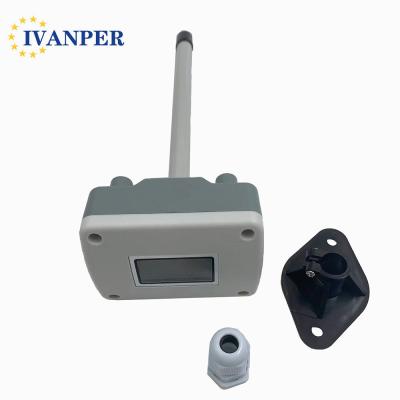 China Accurate windsnelheidsmeting Duct Air Velocity Sensors met 12-30VDC stroomtoevoer Te koop