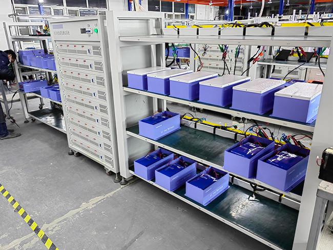 Link-w Solar Storage Lithium Battery showing rack-mounted design