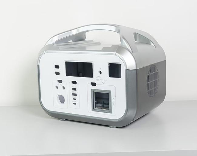 Portable power bank for photovoltaic power generation - side view