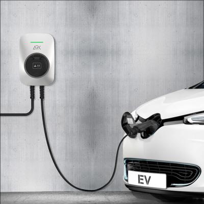 Cina Tipo di carico del mucchio dell'automobile fissata al muro domestica di EV - 2 scatola del caricatore di 32A 7kw Ev in vendita