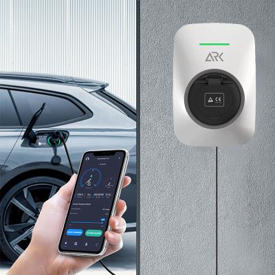 Cina Stazione fissata al muro domestica Wallbox del caricatore di CA EV di 220V 32A 7KW per l'automobile del veicolo elettrico in vendita