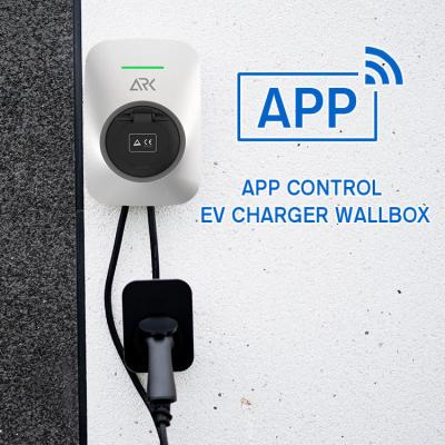 Cina certificato 7kw portatile di origine della stazione di carico di Wallbox EV della casa 32A in vendita