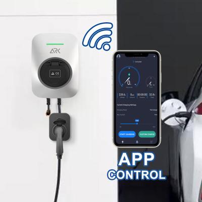 Cina certificato 7kw portatile di origine della stazione di carico di Wallbox EV della casa 32A in vendita