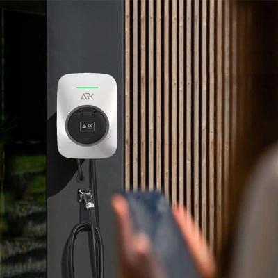 Cina stazione 32A del caricatore della parete del Livello 2 EV di 1Phase IP56 7kW Wallbox per l'automobile elettrica in vendita