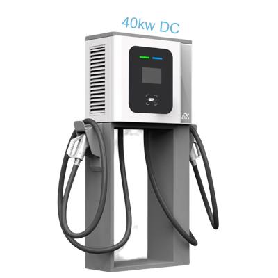 Cina 40KW caricatore veloce CHAdeMO di CC CCS2 EV del Livello 3 che fa pagare le automobili elettriche EVSE OCPP1.6 in vendita