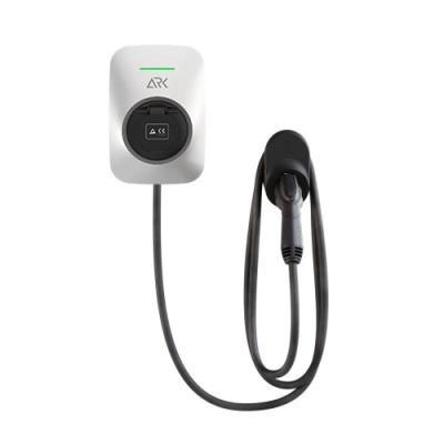 中国 タイプ2のプラグが付いているAC EV充電器のWallbox Ocpp 1.6j 7kW車の充電ステーション 販売のため