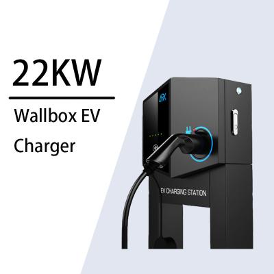 Cina norma europea veloce di Type2 della stazione di carico del caricatore di 22kw EV con la colonna in vendita