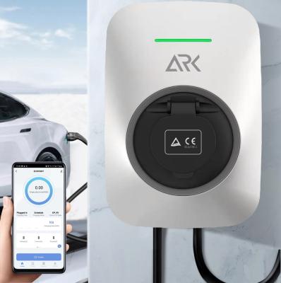 Cina stazione di carico elettrica veloce di Wallbox EV dell'automobile 7.2kw con tipo - un CE di 2 incavi in vendita