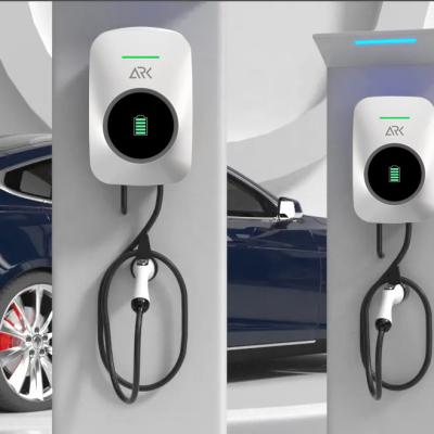 Cina Wallbox per stazione di ricarica per veicoli elettrici a parete con spina di tipo 2 e Wi-Fi Bluetooth in vendita