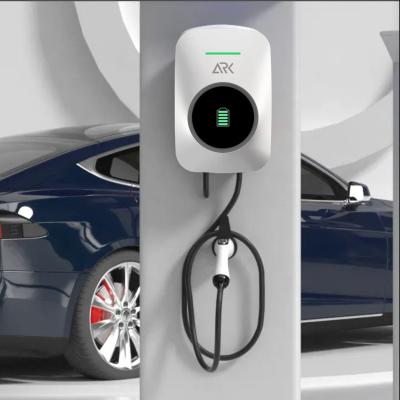 Cina Wallbox per stazione di ricarica per veicoli elettrici a parete con spina di tipo 2 e Wi-Fi Bluetooth in vendita