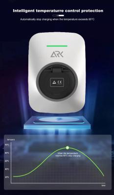 Cina Wallbox per stazione di ricarica per veicoli elettrici a parete con spina di tipo 2 e Wi-Fi Bluetooth in vendita