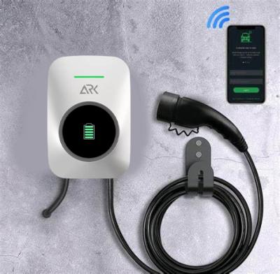 China Type 2 Wall Mounted EV Charging Station Type 1 And Type 2 Electric Vehicle Compatible for sale
