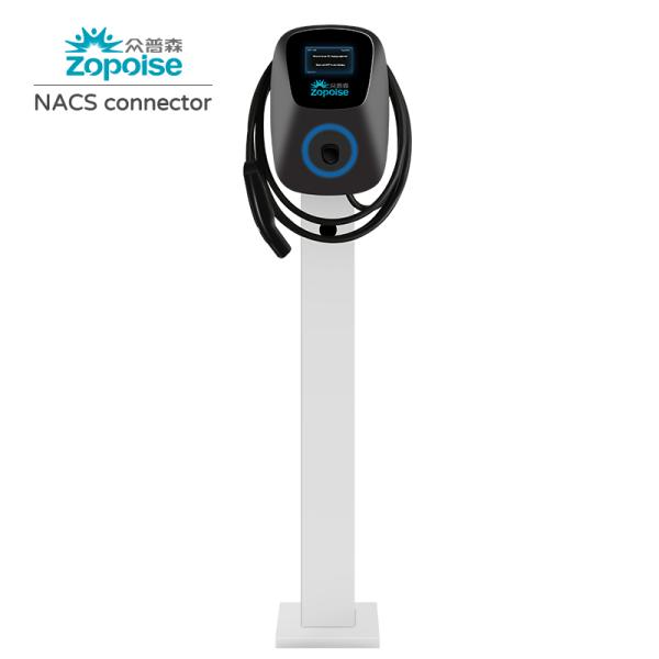Quality ZB04 Wallbox EV Charger Point with 4.3" Display OCPP 1.6 Protocol for sale