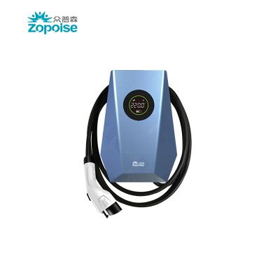 China ZB17 Plug And Charge EV Charger Wallbox Remote Monitoring 32A 40A 48A 16A for sale