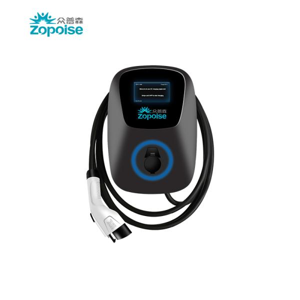 Quality ZB04 Wallbox EV Charger Point with 4.3