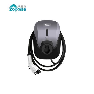 China ZB08 Electric Vehicle Charging Station 32A IP54 with Aluminum Alloy Housing for sale