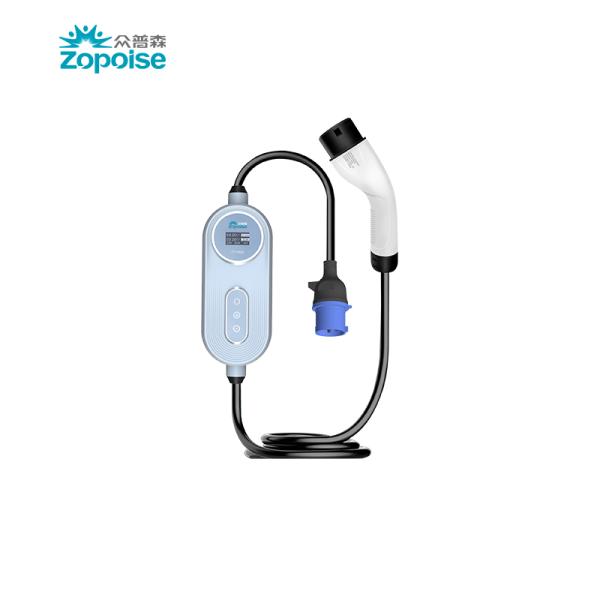 Quality ZA19 Portable EV Charger Type1 With 1.9