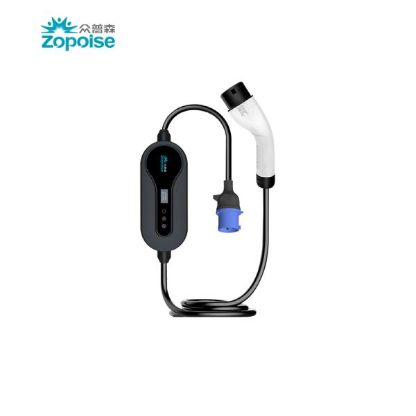Quality ZA13 Portable EV Charger Design 16A 32A with 1.3