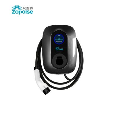 China ZB09 Multi Intelligent Detection Wallbox EV Charger with OCPP 1.6 Protocol Load Balancing System for sale