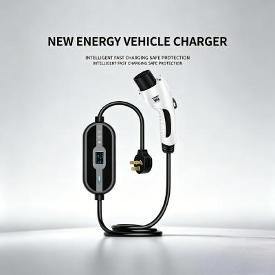 China ZA05 European Edition – Type 2 Portable EV Charger with CE Certification, OLED Display & 4‑Step Adjustable Current for sale