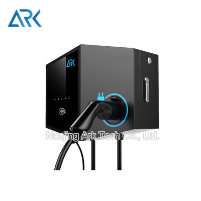 Cina caricatore dell'automobile elettrica di 32A Wallbox in vendita