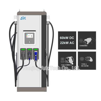 Cina Tre stazioni di carico veloci elettriche di IEC 61851 di CC di fasi in vendita