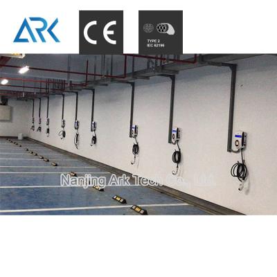 Cina 7kw tipo - 2 stazione di carico elettrica 32A della scatola del caricatore del cavo dell'automobile EV con il cavo di 5m in vendita
