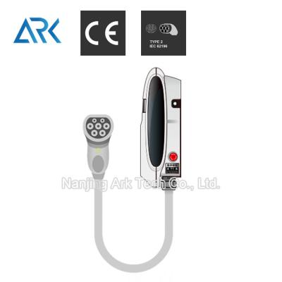 Cina Tipo - 2 stazione 32A 7kw della scatola del caricatore dell'automobile elettrica EV con un cavo dei 5 tester in vendita