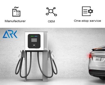 Cina Stazione di carico dell'automobile elettrica di CC di Wallbox di 3 fasi con i connettori di Chademo e di CCS in vendita