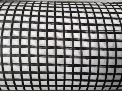 China Fibra de vidro Geogrid dos materiais de Geocomposite Geosynthetic com tela tecida de Geotexitle à venda