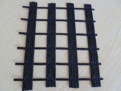 China 20Kn - reforço Geogrid do asfalto 600Kn para a cor preta das entradas de automóveis à venda