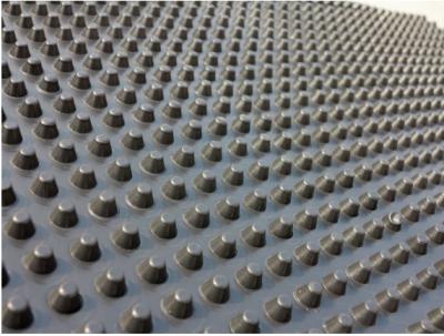 Cina La membrana del bordo di drenaggio formata fossette su alta densità per il seminterrato mura lo spessore di 2mm - di 0.8mm in vendita